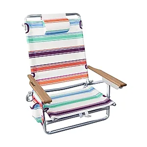 Hurley Deluxe Backpack Beach Chair, One Size, Plum