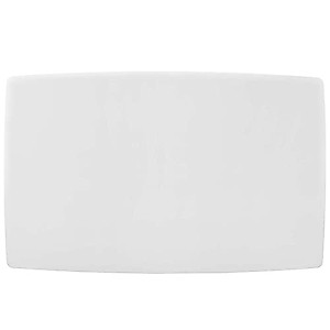 Modway Field 47" Mid-Century Modern Rectangle Kitchen and Dining Room Table in White