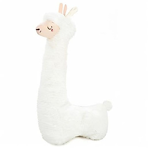 Deaboat 40" Giant Alpaca Plush Pillow Llama Stuffed Animal Toys Llama Long Body Plushie Home Decor for Girls Kids Adults