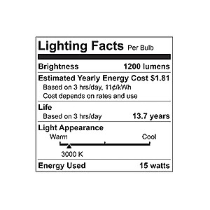 GE Lighting 45249 Relax HD LED (90-Watt Replacement) 1200-Lumen PAR38 Bulb, Soft White, 2-Pack, 2 Piece