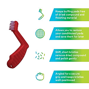 3M Conditioning Brush, 05761 , Red