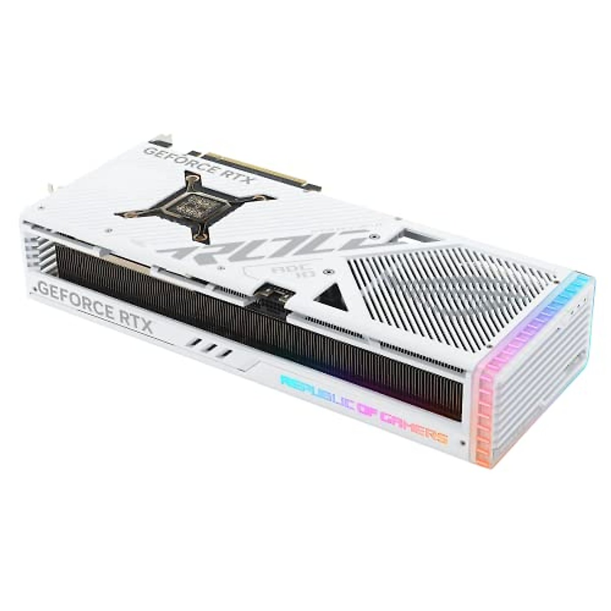 ASUS ROG Strix GeForce RTX™ 4080 White OC Edition Gaming Graphics Card (PCIe 4.0, 16GB GDDR6X, HDMI 2.1a, DisplayPort 1.4a)