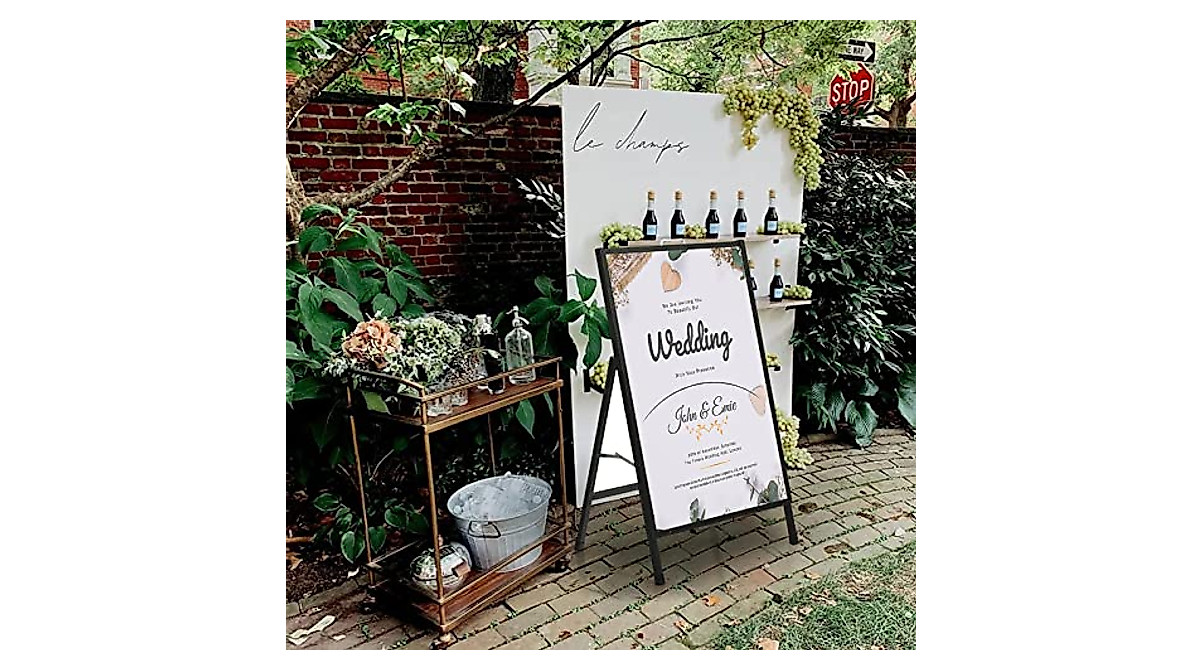 Heavy-Duty 24x36 A Frame Sign for Outdoor & Indoor Advertising