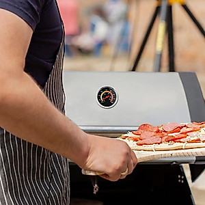 YARDWE Meat Temperature Gauge 2pcs Thermometer Temperature Gauge Temperature Meter Temperature Indicator Household Barbecue Tool Stainless Steel Oven Temperature Monitor