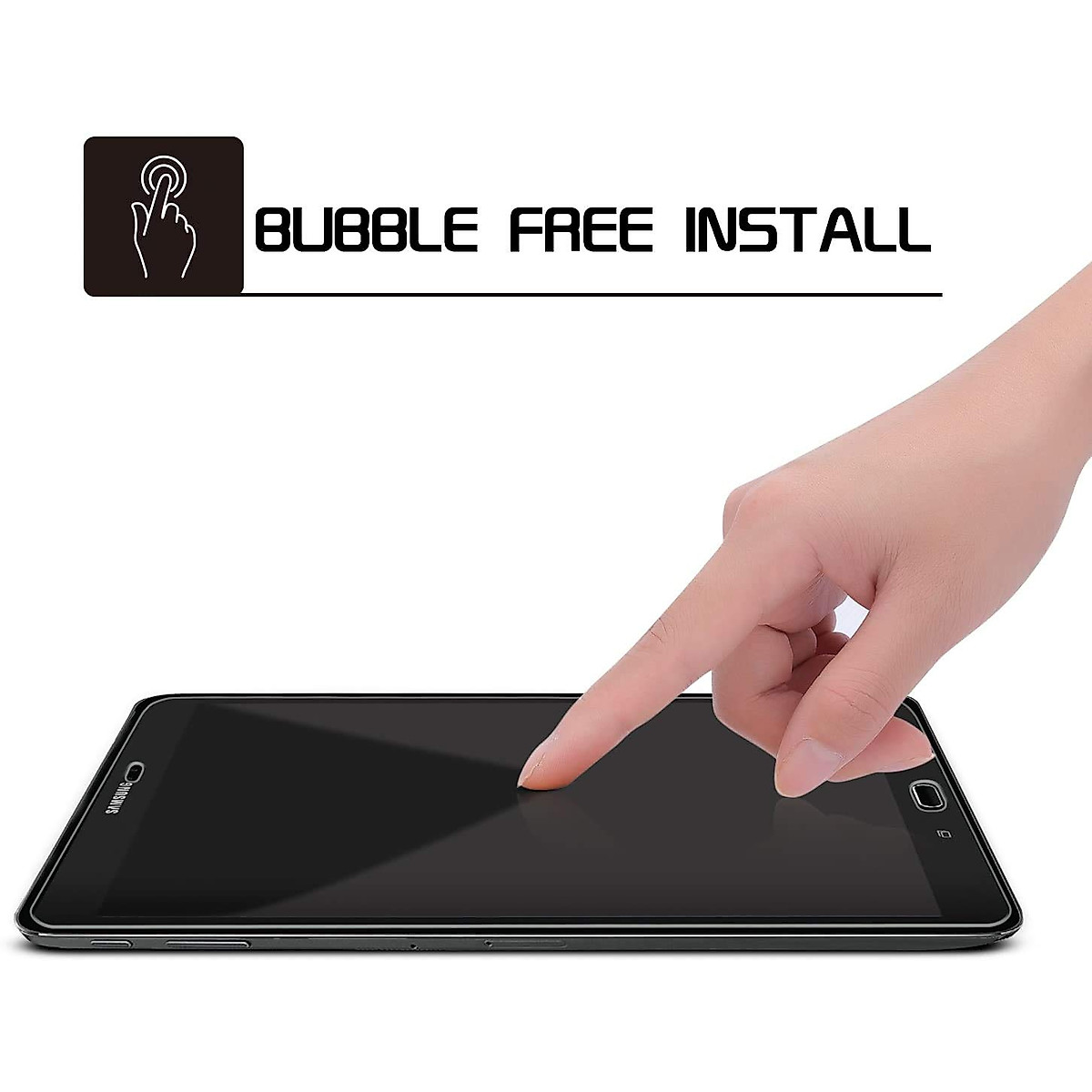 TANTEK [2-Pack Screen Protector for Samsung Galaxy Tab S3 / Galaxy Tab S2 9.7 Inch,Tempered Glass Film,Ultra Clear,Anti Scratch,Bubble Free,S Pen Compatible