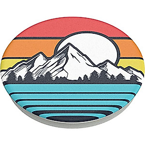 ​​​​PopSockets: Phone Grip with Expanding Kickstand, Pop Socket for Phone - Sunset Peaks