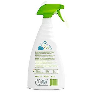Babyganics Multi Surface Cleaner, Fragrance Free, For Hard Surfaces, Glass, Stainless Steel, Tiles, and Walls, 32 Fl Oz Spray Bottle (Pack of 3)