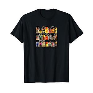 Poppers Bottles Vintage Gay Rush Jungle Juice Amyl Inhaler T-Shirt