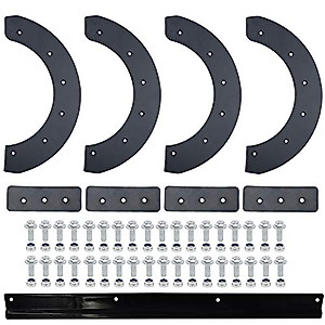 ANTO 302565MA Snow Blower Paddles with Scraper Bar Blade 55323MA for NOMA C2030-010, for Craftsman C950-52103 20" 21" 22" Snowblowers