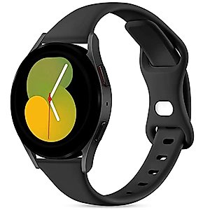 IMIVIO Compatible with Samsung Galaxy Watch 5 Band/Galaxy Watch 6 Band/Samsung Watch 4 bands 40mm 44mm, 20mm Soft Slim Replacement Wristband for Samsung Galaxy Watch 6/5/4/Active 2 bands for Women Men