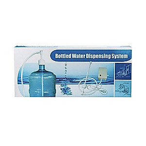 TDRFORCE 5 Gallon Water Jug Dispenser Pump Automatic Bottled Water Dispensing Pump System Machine Drinking Water Pump 5 Gallon Fridge Ice Maker Water Dispenser Pump