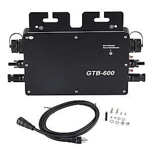 600W Grid Tie Inverter,MPPT Solar Power Grid Tie Inverter,Pure Sine Waving Inverter,Aluminum Alloy Micro Inverter(AC110-130V)