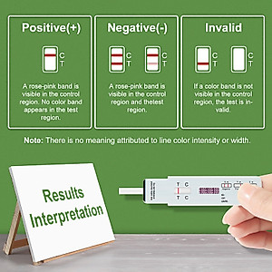 T TESTAHEAD Nicotine Test Kit at Home, Nicotine Test Strips to Detect Cotinine in Urine, Home Use Nicotine Drug Test Cotinine Urine Test, Accurate Results in 5 Minutes, 12 Individually Wrapped Pouches
