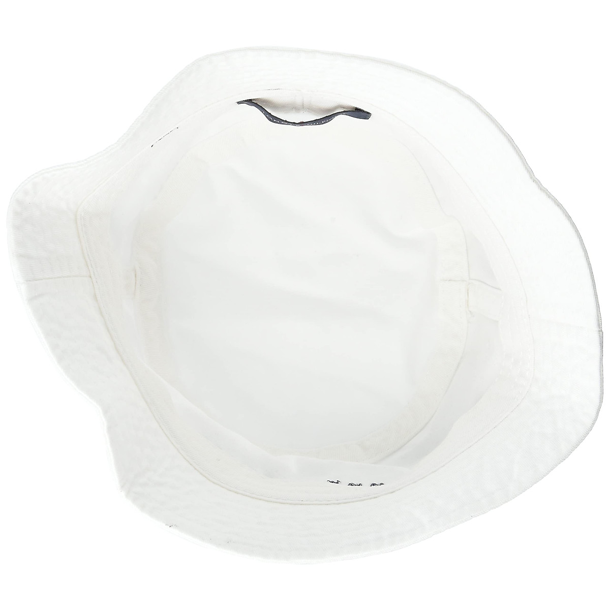 Tommy Hilfiger Mens Established Bucket Hat, Classic White, Small US