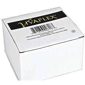 Vivaplex, 24, Amber, 10 ml Glass Roll-on Bottles with Stainless Steel Roller Balls. 3-3 ml Droppers included
