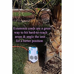 Cleanrth CI007 Advanced Ultrasonic Insect Repelling System | Demands Insects & Bugs to Leave!