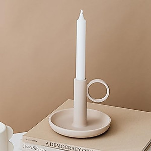Tapered Candles - 80 Bulk Set of 6” Candle Sticks - 5 Hours Clean, Long-Burning White Candlesticks - Dripless Unscented Candles & Hand-Dipped Tall Candles for Dinners - White Taper Candles by PARNOO