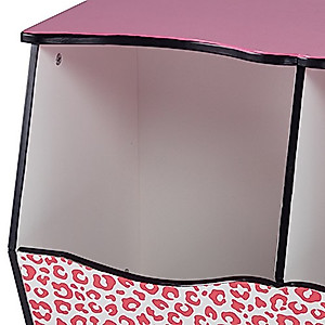Teamson Kids - Fashion Prints Leopard 2-Bin Cubby Storage