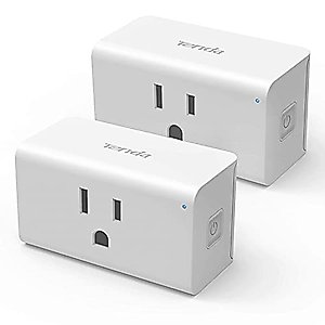 Tenda Beli Smart Plug SP3-Mini Smart Home WiFi Outlet | Works with Alexa Echo dot & Google Assisstant | Voice or App Remote Control | ETL/FCC Listed | No Hub Required,White,2-Pack