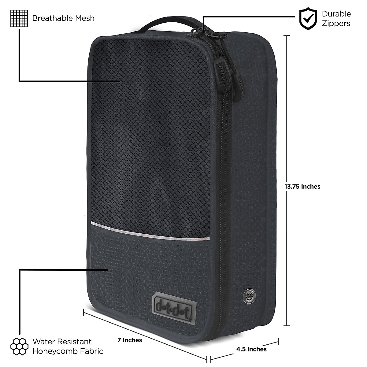 Golf Shoe Bag for Men and Women - Mens Womens Shoe Tote