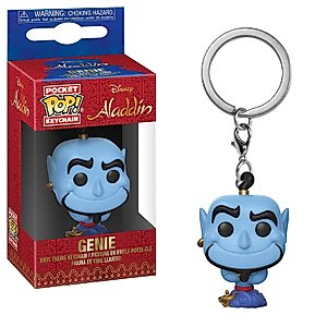 Funko 35932 Pop! Keychain: AladdinGenie, Standard, Multicolor