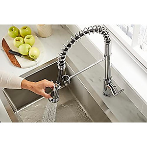 Parma 1H Pre-Rinse Pull-Down Kitchen Faucet 1.75gpm Chrome