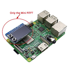 DIYmall Mini PiTFT 1.14" LCD Display 135x240 Color TFT Add-on LCD Module for Raspberry Pi 3.3V SPI ST7789