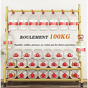 GAOZHE Industrial Pipe Clothing Rack Clothing Racks On Wheels, Retail Clothes Rack with Wheels Vintage Garment Rack with Shelves (Color : Black, Size : 150 * 37 * 165cm)