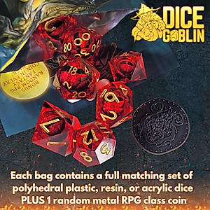 Forged Dice Co. Dice Goblin Mystery DIce Set - RPG Dice Set - DND Dice Set