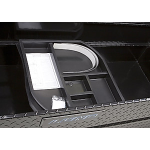 Lund 79301 58" Black Aluminum Cross Bed Tool Box