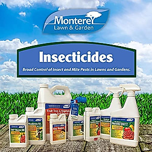 Monterey LG6135 Garden Insect Spray, Insecticide & Pesticide with Spinosad Concentrate, 32 oz