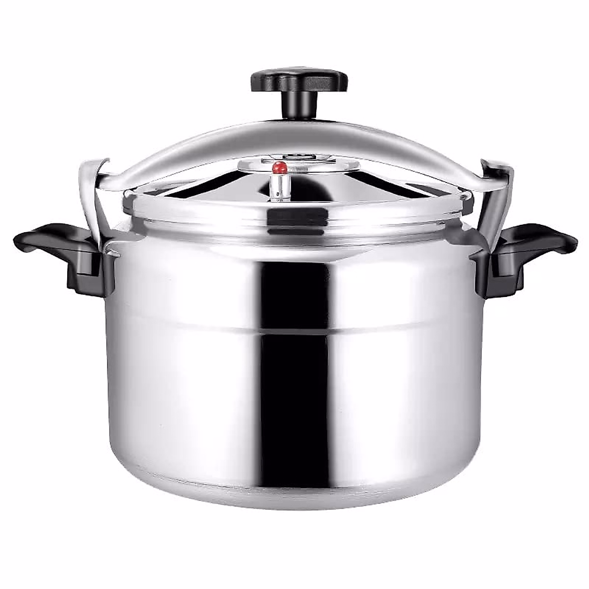 Aluminum Explosion-Proof Pressure Cooker- 7L~15L Capacity- Silver (15L)