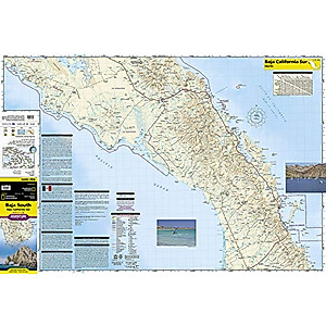 Baja South: Baja California Sur Map [Mexico] (National Geographic Adventure Map, 3104)