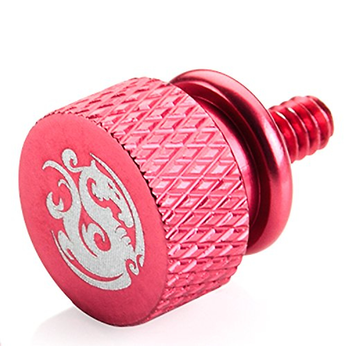 Bitspower M4 Aluminum Thumbscrew with Logo Black