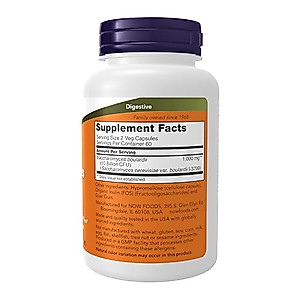 NOW Supplements, Saccharomyces Boulardii, 5 Billion CFU Probiotic, 120 Veg Capsules