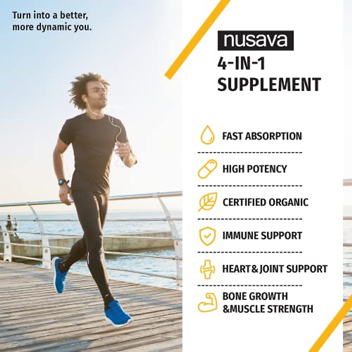 (2 Pack) Organic Vitamin D3 K2 Drops w MCT Oil Omega 3, 5000 IU, Maximum Strength Vitamin D Liquid 5000 IU, No Fillers, Non-GMO Liquid D3 for Faster Absorption & Immune Support, Unflavored, 2 Fl Oz