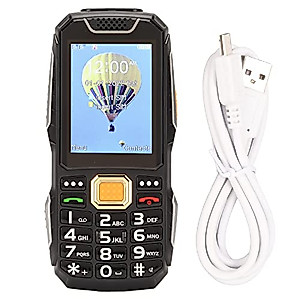 2G Senior Cell Phone Unlocked, 2.8 Inch HD Screen SOS Large Buttons Dual SIM Phone with Emergency Light, 13800mAh Battery Senior Basic Phone (Black)