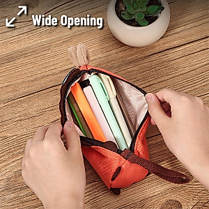 Mr. Pen- Standing Pencil Case, Animal Pencil Pouch, Red Donkey, Kids Pencil Case for Kids, Stand Up Pencil Case, Cute Pencil Pouch for Girls and Boys, Pen Case, Pen Pouch, School Pencil Case Pouch