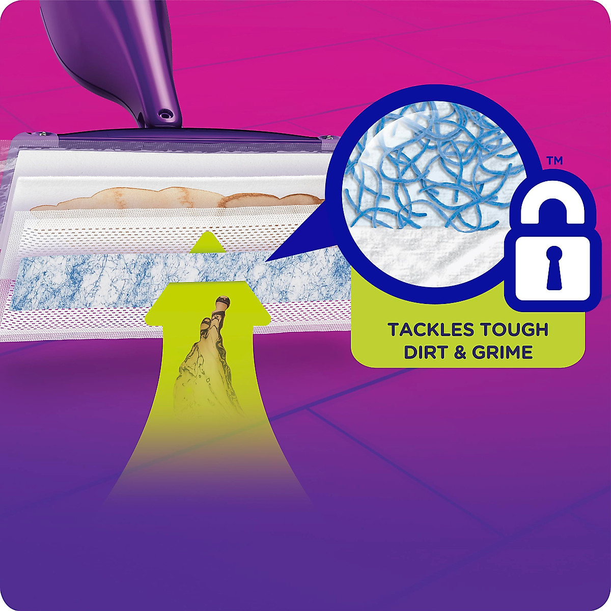 Swiffer WetJet Heavy Duty Mopping Pad Refill, 20 Count