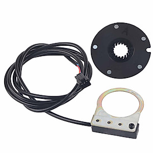 Alomejor Pedal Assist Sensor Electric Cycling Accessories E-Bike Assistant Speed Sensor Replacement Set for Rode Mountain Bike
