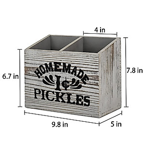 Y&ME YM Kitchen Utensil Caddy (GRAY-black)