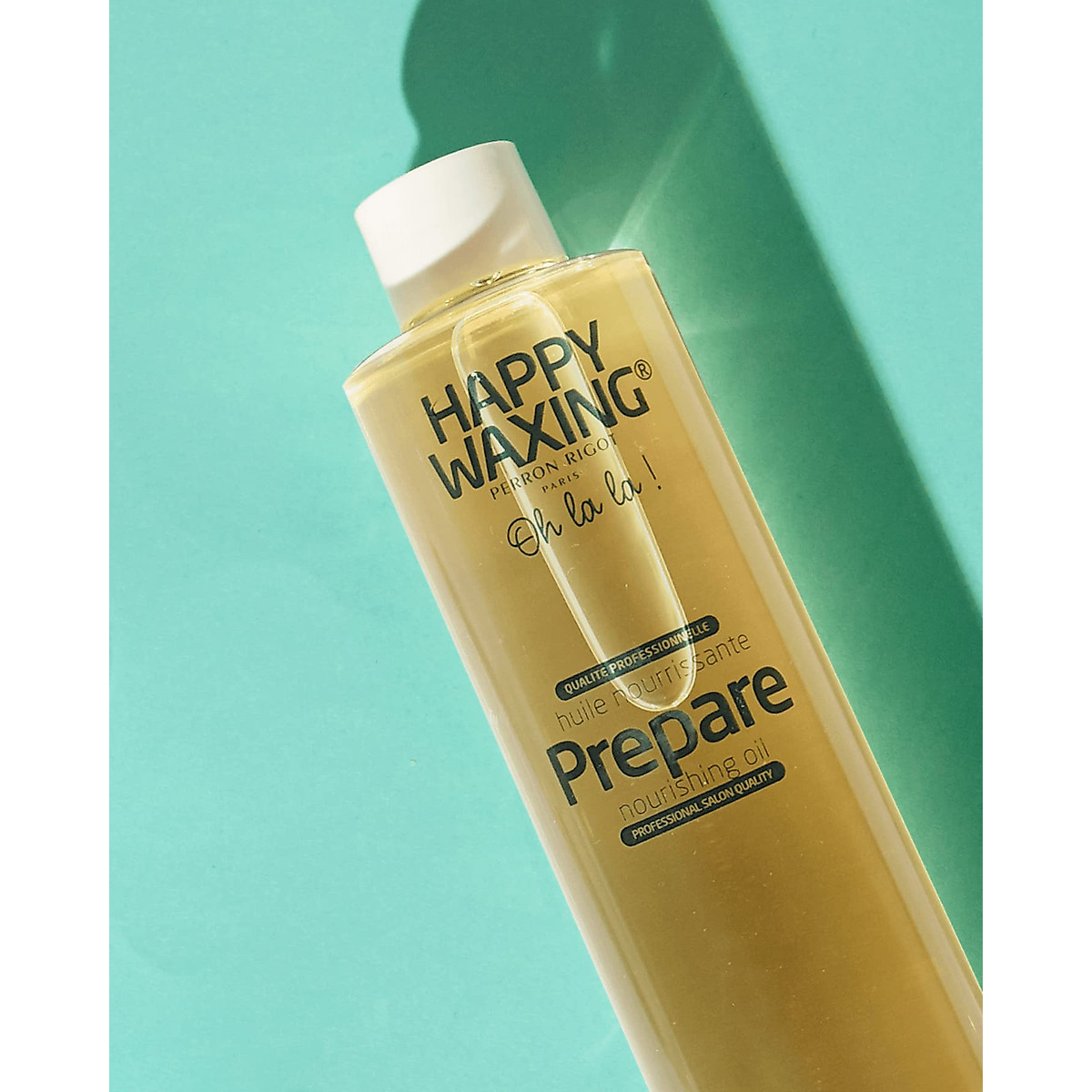 Happy Waxing - Prepare Nourishing Oil - Used for Pre and Post Waxing Rituals - For a Nourished and Moisturized Skin - Soft Jasmin Scent - 8.45 OZ - 250 ML