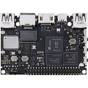 Khadas Single Board Computer, VIM3 Pro(4+32GB) Amlogic A311D+5 Inches Diagonal 5 Point Multitouch Resolution 1080 * 1920 TS050 Touchscreen Kit