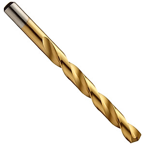 Chicago Latrobe 69870 2550 Series Cobalt Steel Jobber Length Drill Bit Set With Metal Case, TiN Coated, 135 Degree Split Point, Inch, 29-piece, 1/16" - 1/2" in 1/64" increments