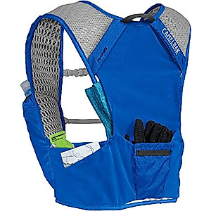 CamelBak Nano Hydration Vest 34 oz, Nautical Blue/Black, S