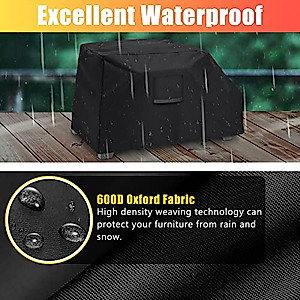 SIRUITON CGC-103 3-in-1 Pizza Oven Grill Cover With Air Vent, (Cover fits CGG-403)