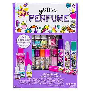 Just My Style Glitter Roller Perfume by Horizon Group USA Multi-color, 10 x 9 x 13.5