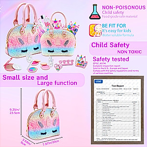 Kids Makeup Kit for Girl - Makeup Girl Toys,Little Girls Makeup Kit,Non-Toxic Toddlers Make Up,Kids Toys for Girls,Children Princess Play Makeup Set,Teen Christmas Birthday Gifts for 4-12 Year Old