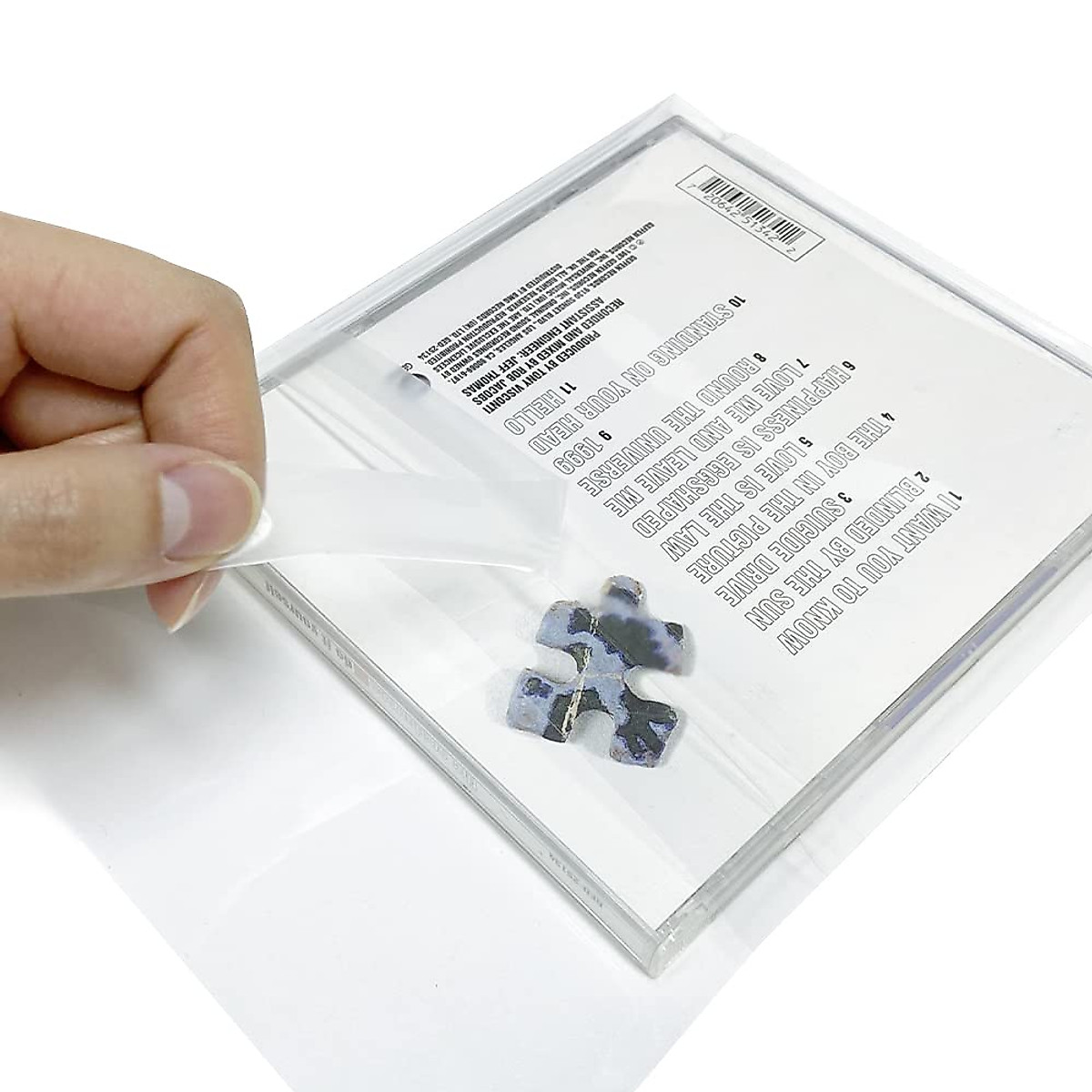 50 Resealable 4.7 Mil Plastic Outer Sleeves for Mini LP SHM-CD Paper Sleeves