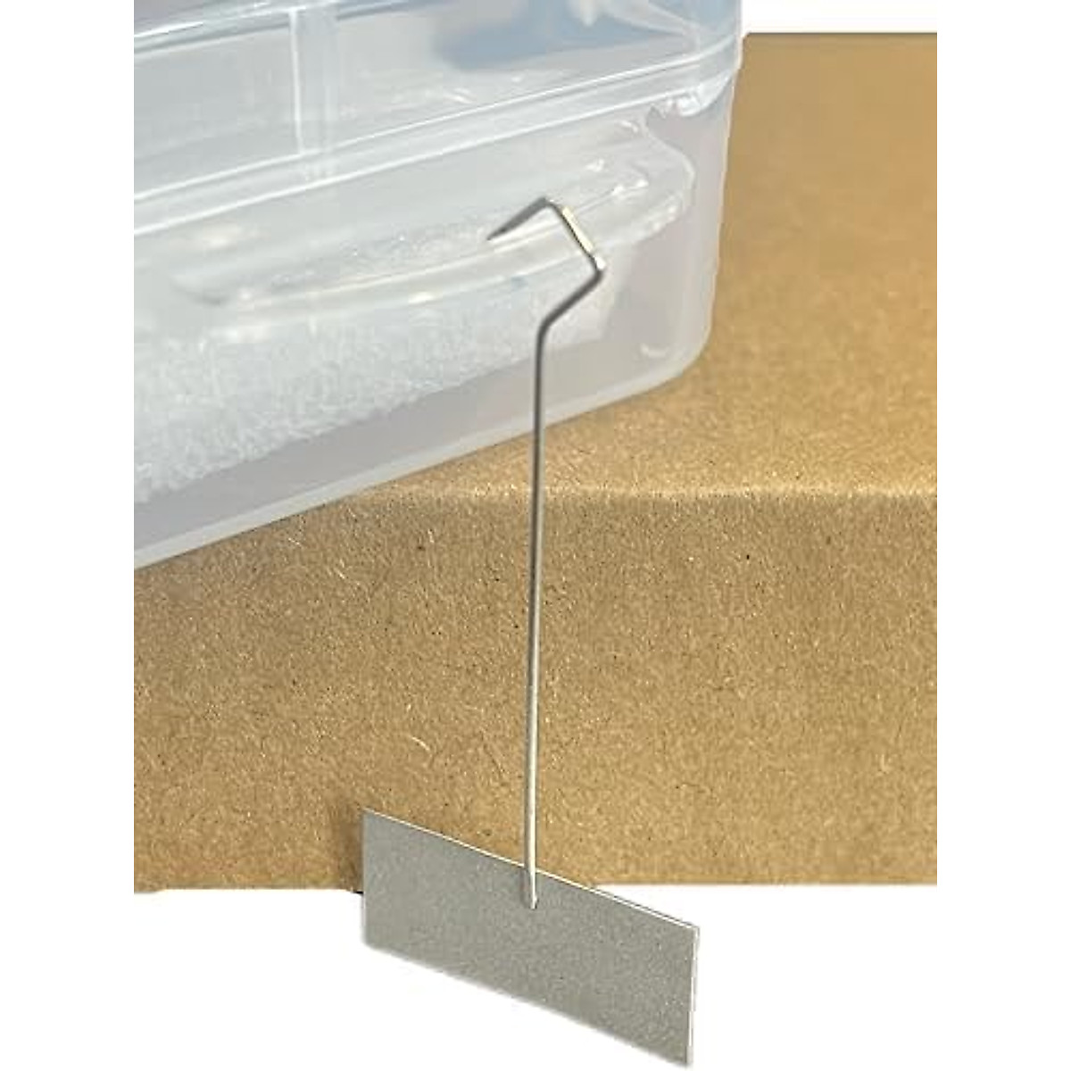 VTSYIQI Platinum Pt Board Plate Board Platinum Board with 0.15mm Thick Pt Size 24mm Long 10mm Wide for Interfacial Tensiometer Surface Tensiometer Automatic Surface Tension Meter